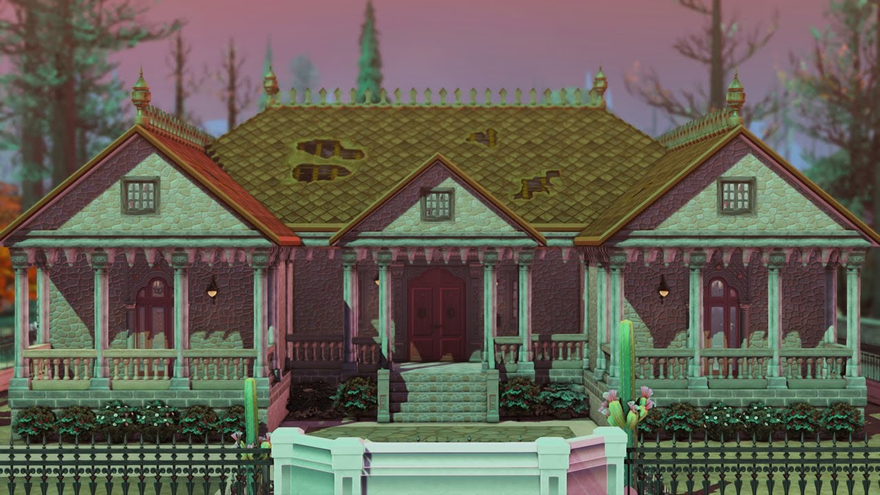 Specter Family Home 👻...(Sims 4 Speed Build) - YouTube