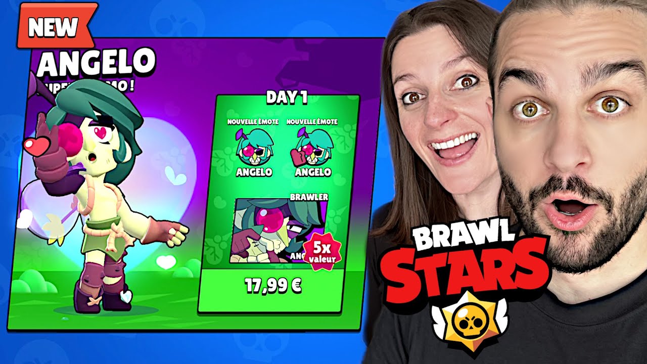 ON CRAQUE SUR BRAWL STARS ! ( ANGELO EST TROP FORT ! ) - YouTube