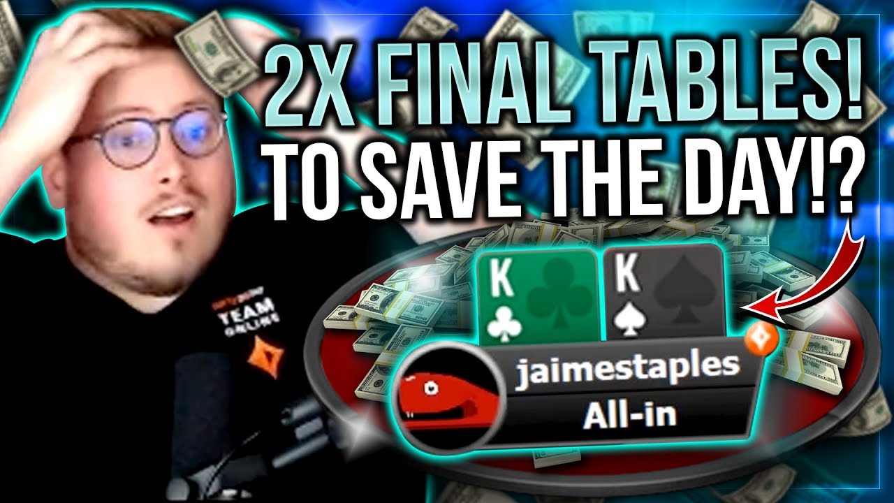 TWO FINAL TABLES TO SAVE THE DAY!? | PokerStaples Stream Highlights - YouTube