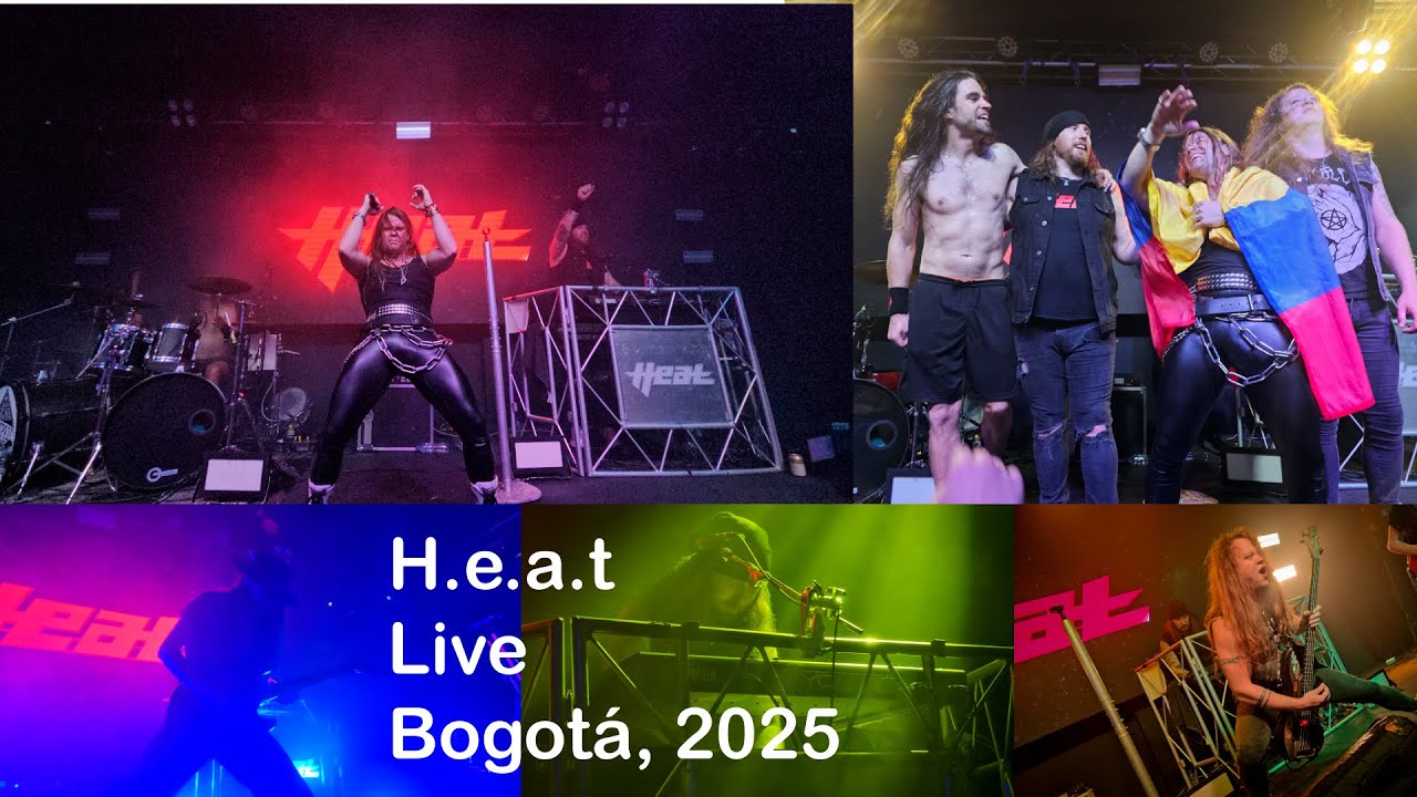 Reseña concierto H.e.a.t. (Bogotá, Colombia, Ace Of Spades, 2025) - YouTube