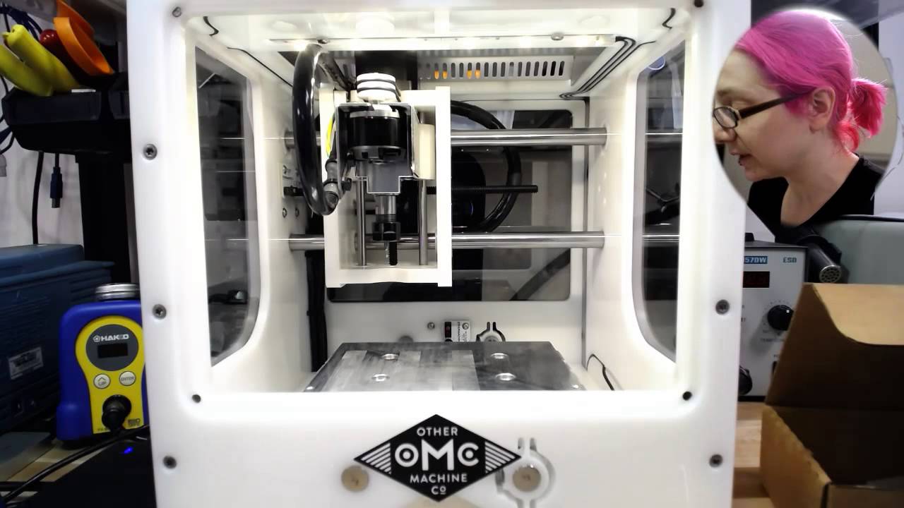 Othermill PCB milling @othermachine #DeskofLadyada @adafruit 3/13/16 ...