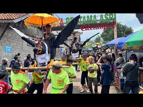 AWAL KEBERANGKATAN IRING IRINGAN LS KOMBINASI SI RAWING GRUP FEAT MEKAR BUDAYA LIVE CIKALANG