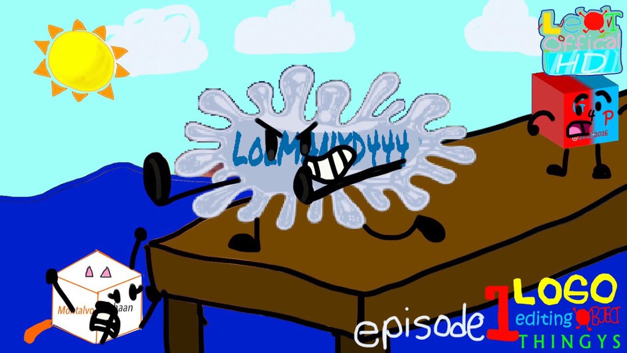 “PUSHED OFF THE EDGE” Episode #1 | Logo Editing Object Thingys - YouTube