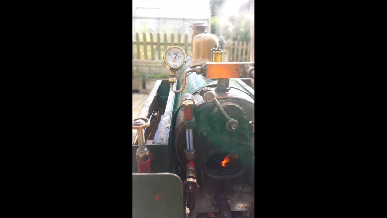 LBSC Juliet first steam test - YouTube