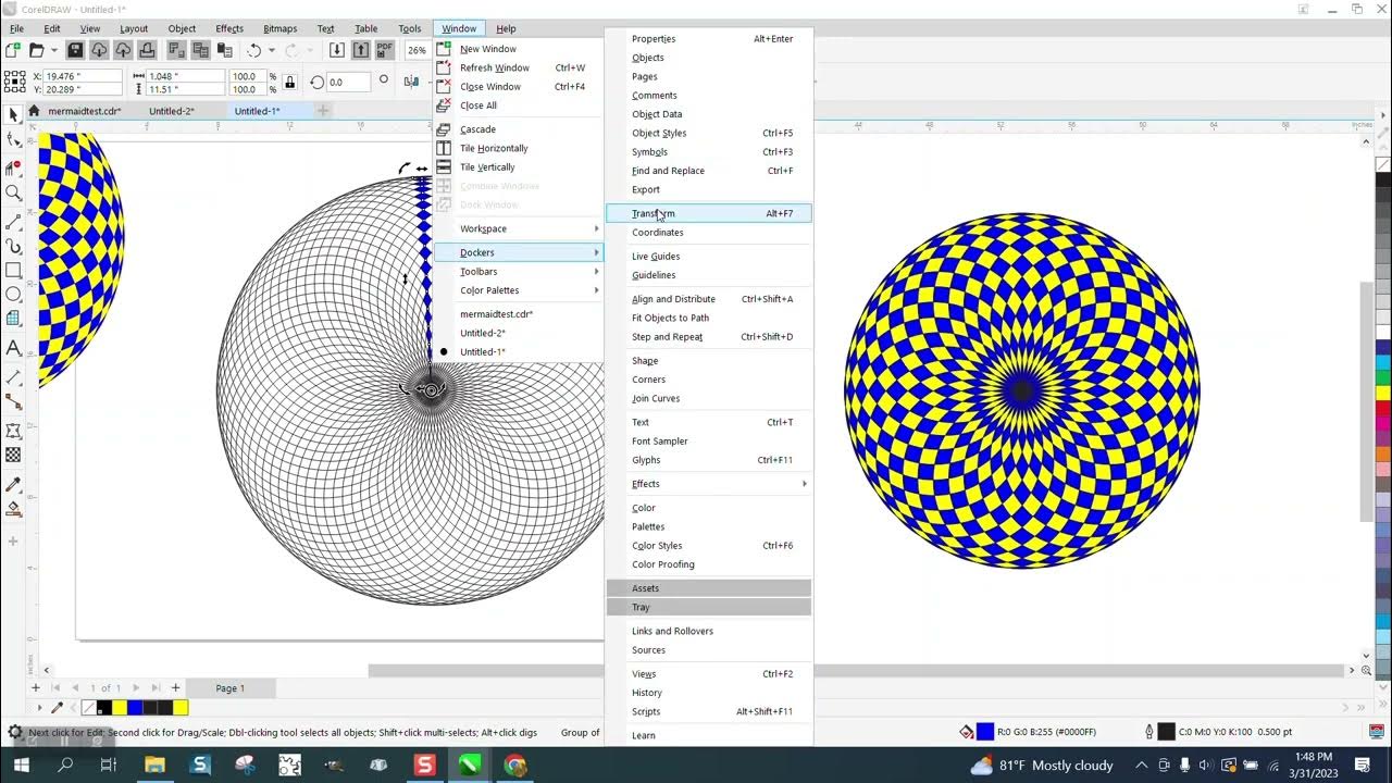 Corel Draw Tips & Tricks How to draw this start with a Circle and ...
