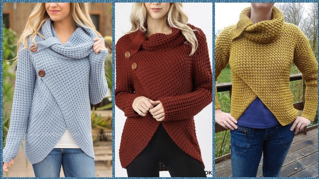 Beautifull Stylish Winter Collection Sweaters Designs For Girls ...