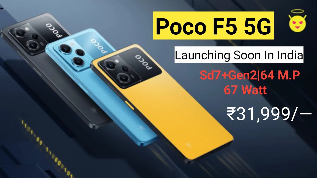 POCO F5 5G Price In India Specifications !! POCO F5 5G Launch Date In ...