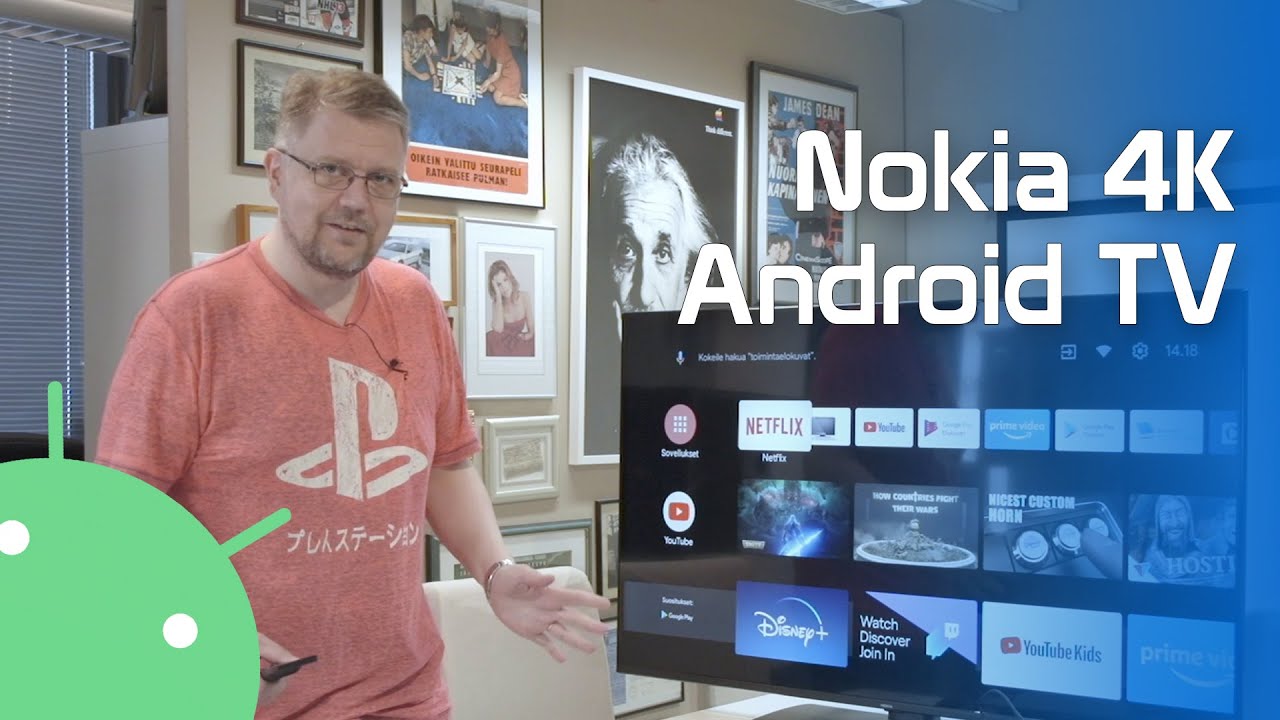 V2.fi testasi: Nokia 50" 4K UHD Android TV - YouTube