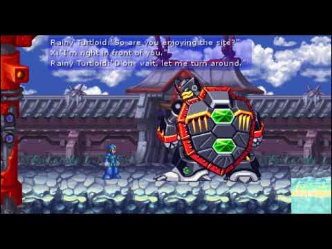 Mega Man X6 - Rainy Turtloid Stage in major key - YouTube