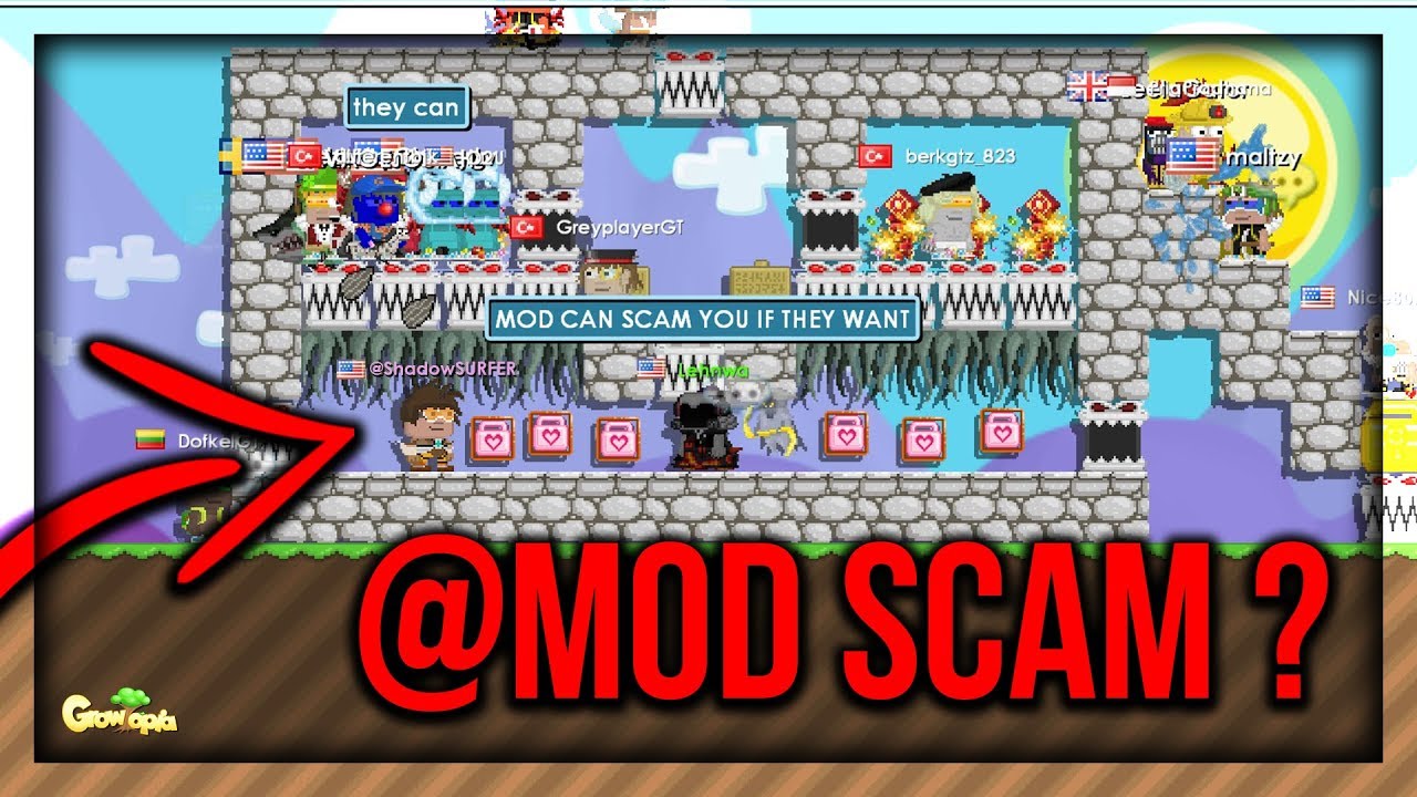 Growtopia | @MODERATORS SCAM ? (YES OR NO GAME) ! - YouTube