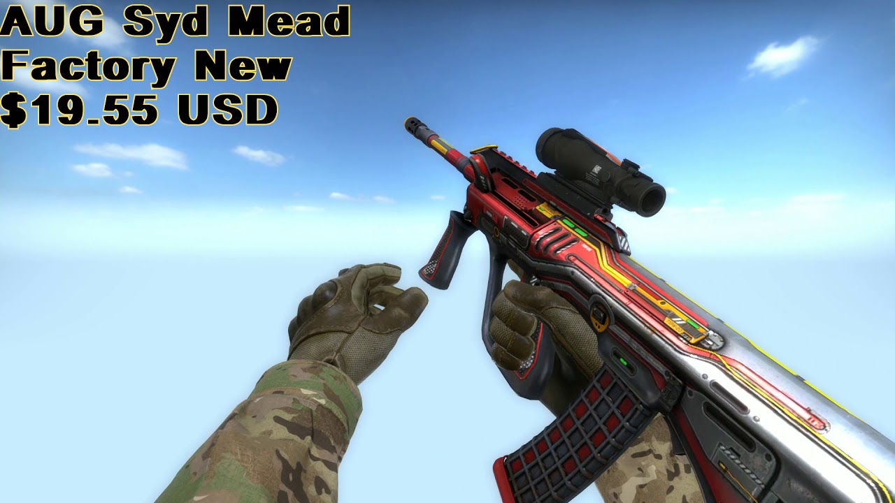 AUG Syd Mead FN skin showcase - YouTube