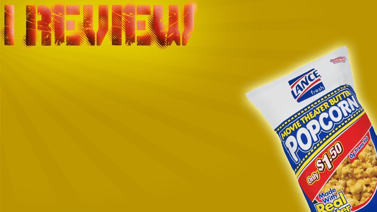 I review Lance's Movie Theatre Butter Popcorn - YouTube