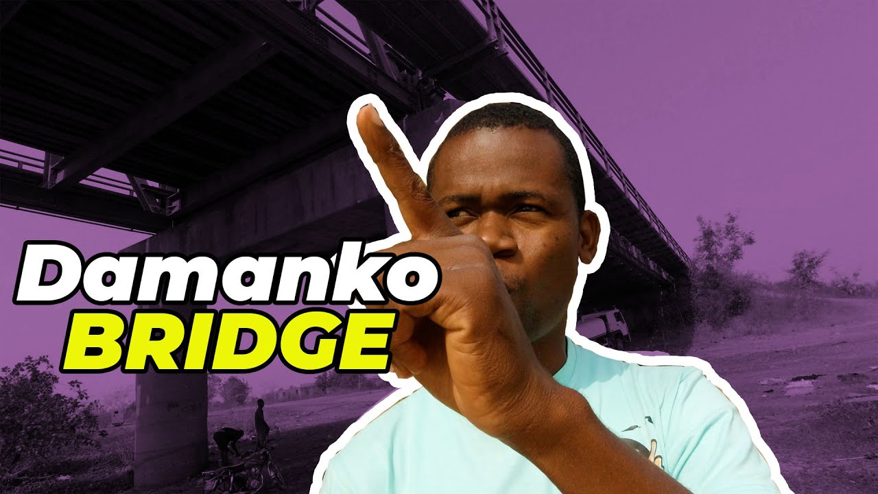 The only Bridge that Links Oti and Northern region in GHANA - YouTube
