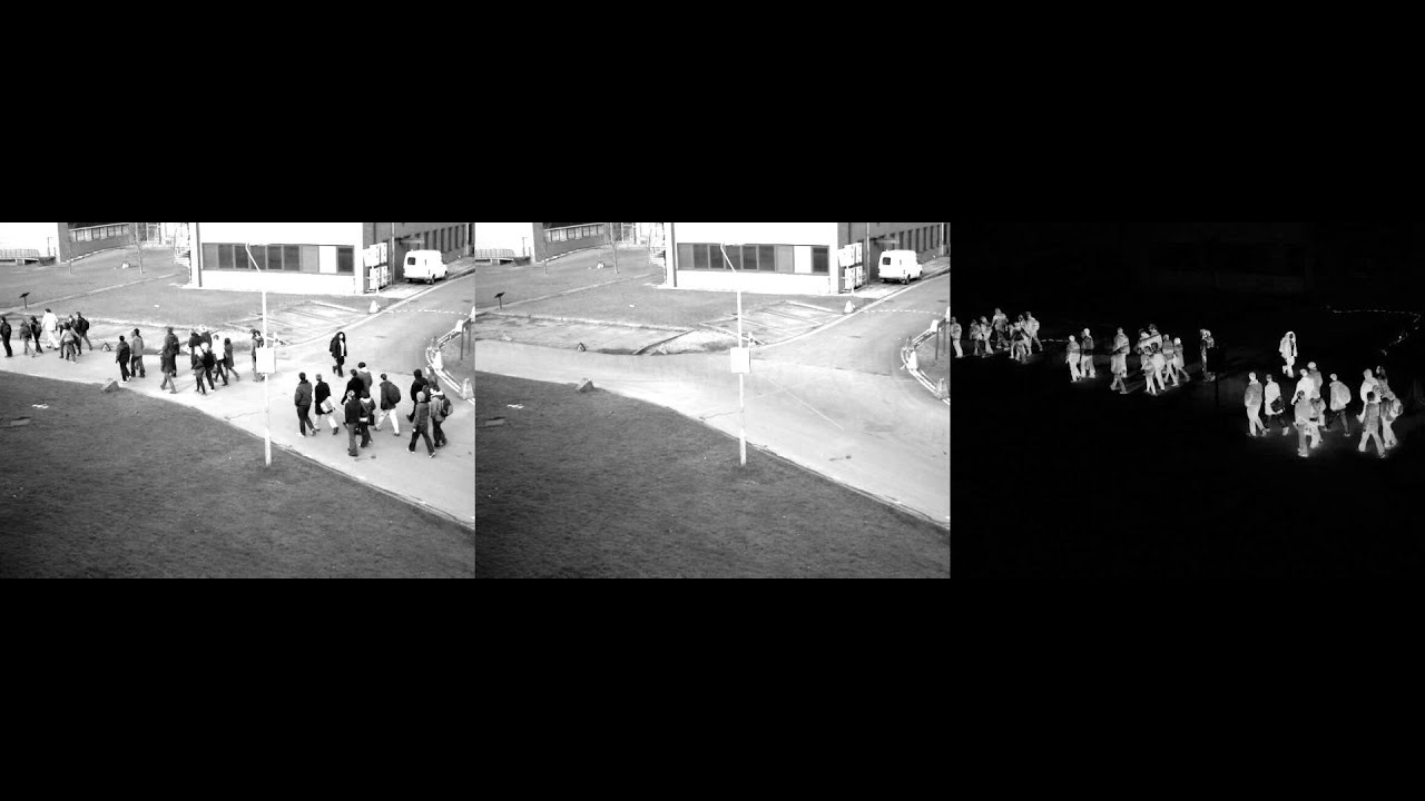 Background Subtraction (PETS2009 dataset) - YouTube