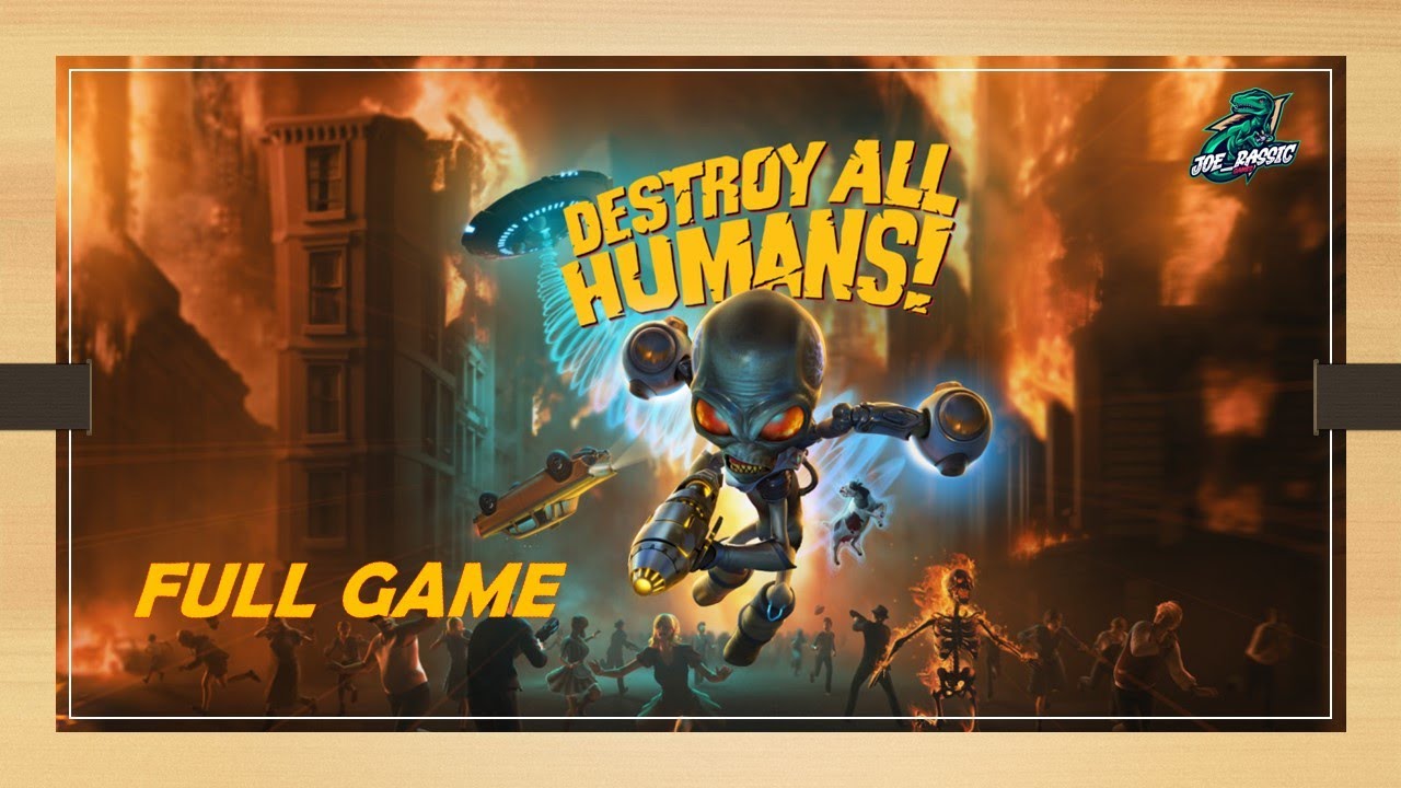 Destroy All Humans! - Full Game Walkthrough PS5 HD - YouTube