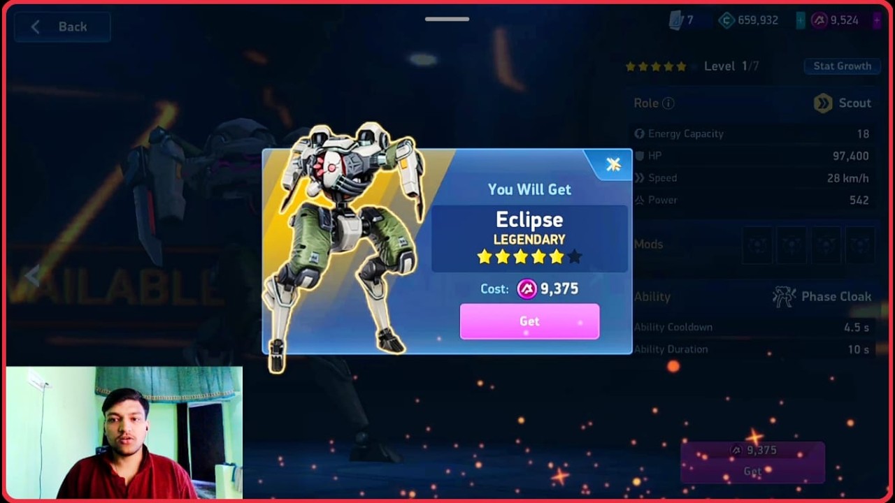 #1||FINALLY! I UNLOCKED LEGENDARY MECH "ECLIPSE" !! 😱😍 || MECH ARENA ...