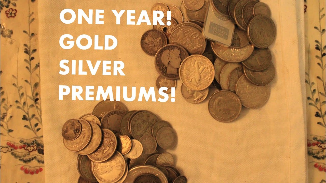 Silver & Gold Collection (1 Year) Bullion, Premiums & Junk Silver - YouTube