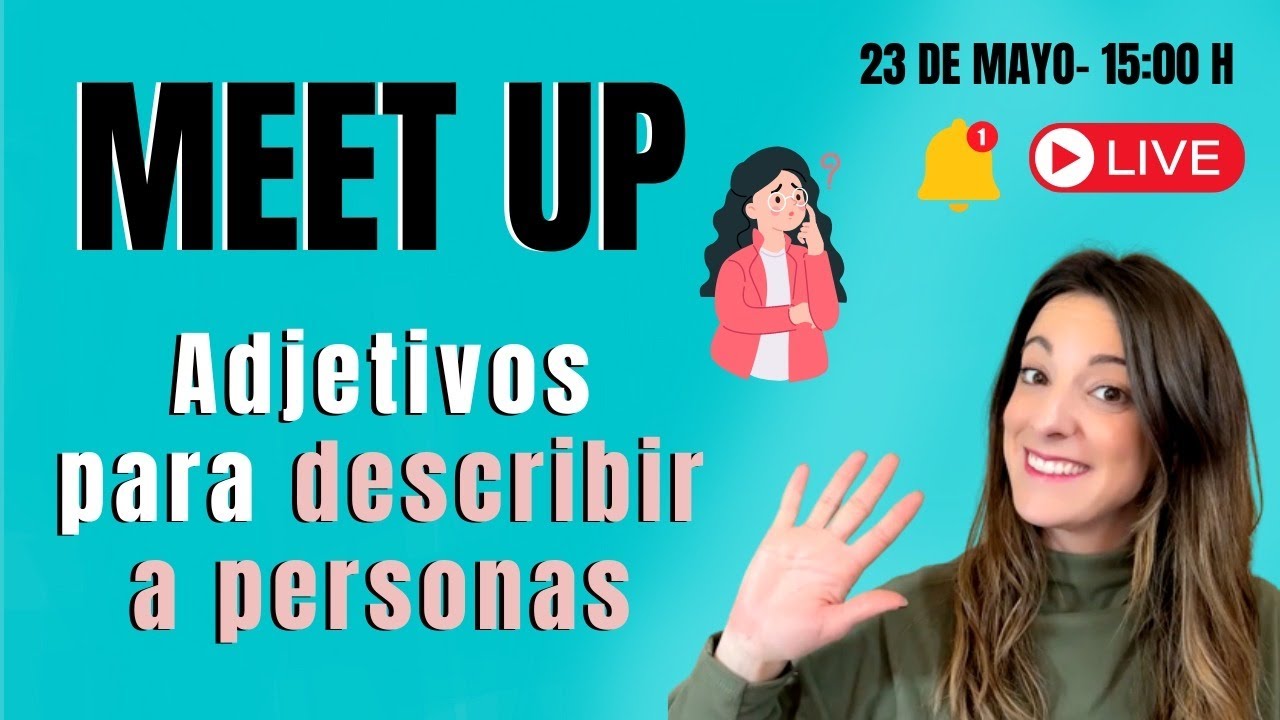 ADJETIVOS en español para DESCRIBIR a personas 😎 - YouTube