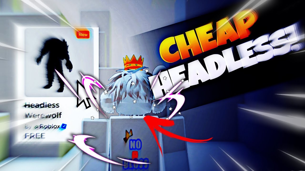 GET THIS CHEAP HEADLESS NOW!!🤯#roblox - YouTube