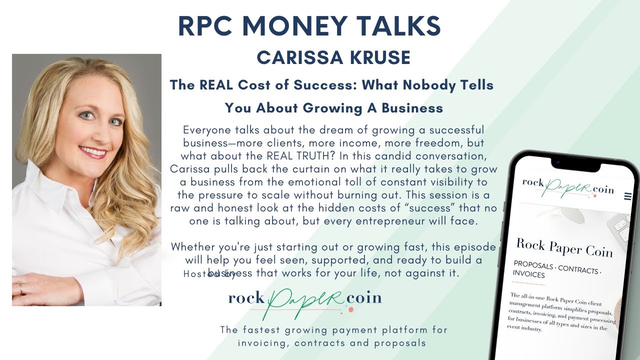 RPC MoneyTalks: Success Isn’t Free: The Truth About Scaling a Business ...