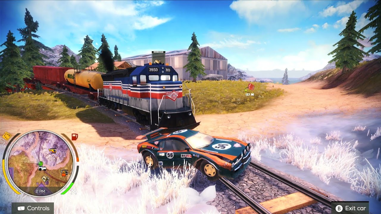 Fastest Car Driving With Train | Off The Road Unleashed Nintendo Switch ...