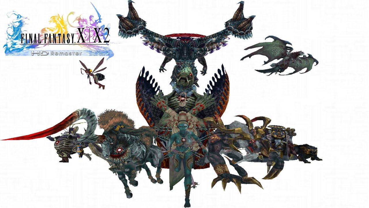 FF X HD Remaster All Dark Aeons - YouTube