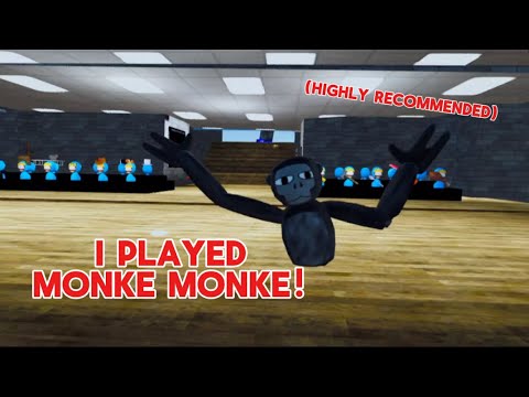 I PLAYED MONKE MONKE!! (VERY FUN) - YouTube