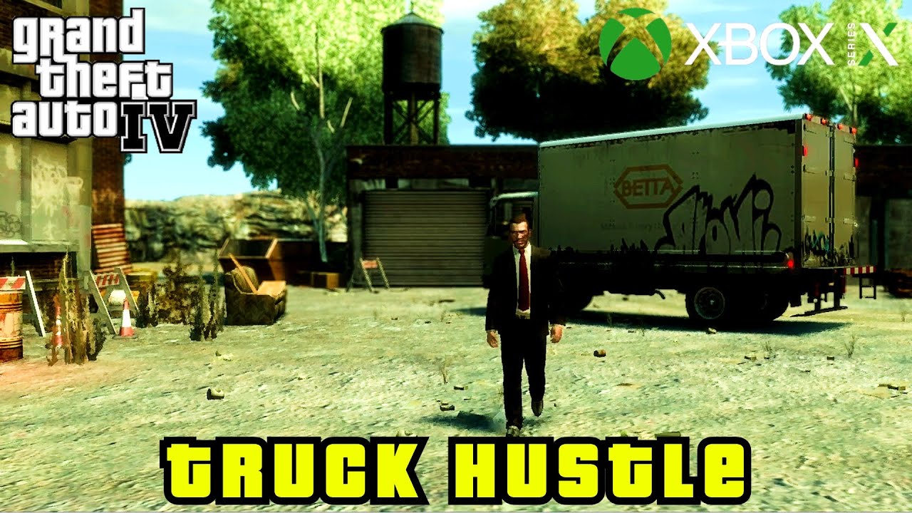 GTA IV "Truck Hustle" Niko and Ray sit with Phil and Phil says he needs ...