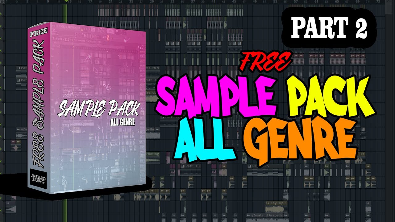 FREE SAMPLE PACK ALL GENRE PART 2 - YouTube