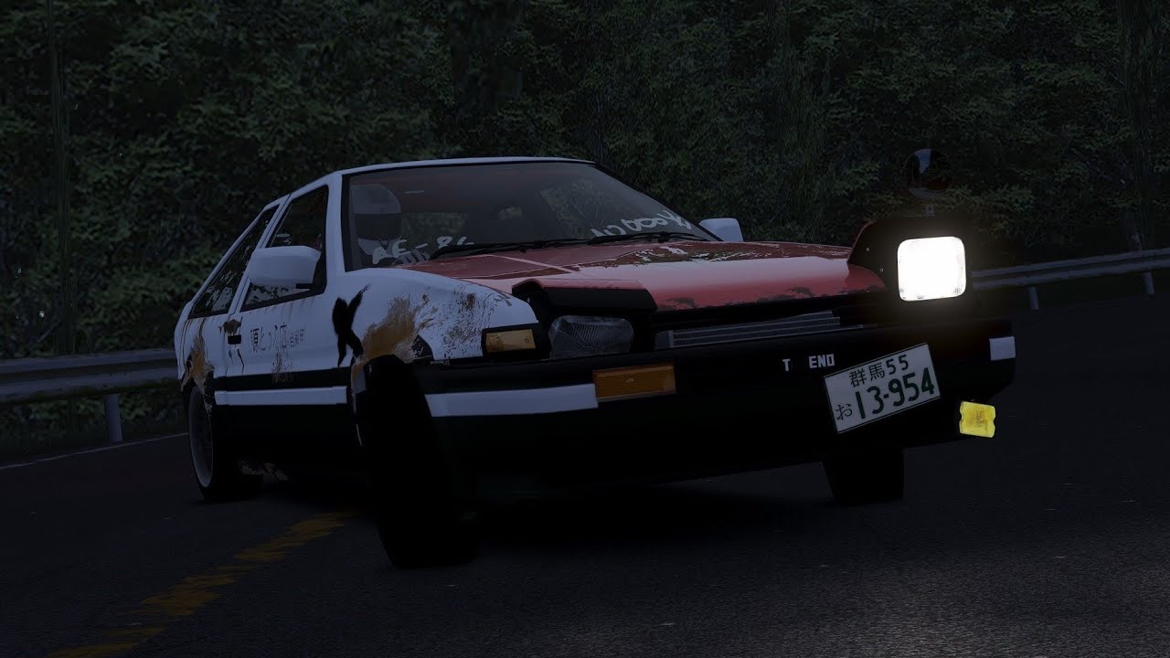 The Ghost of Akina Returns - YouTube