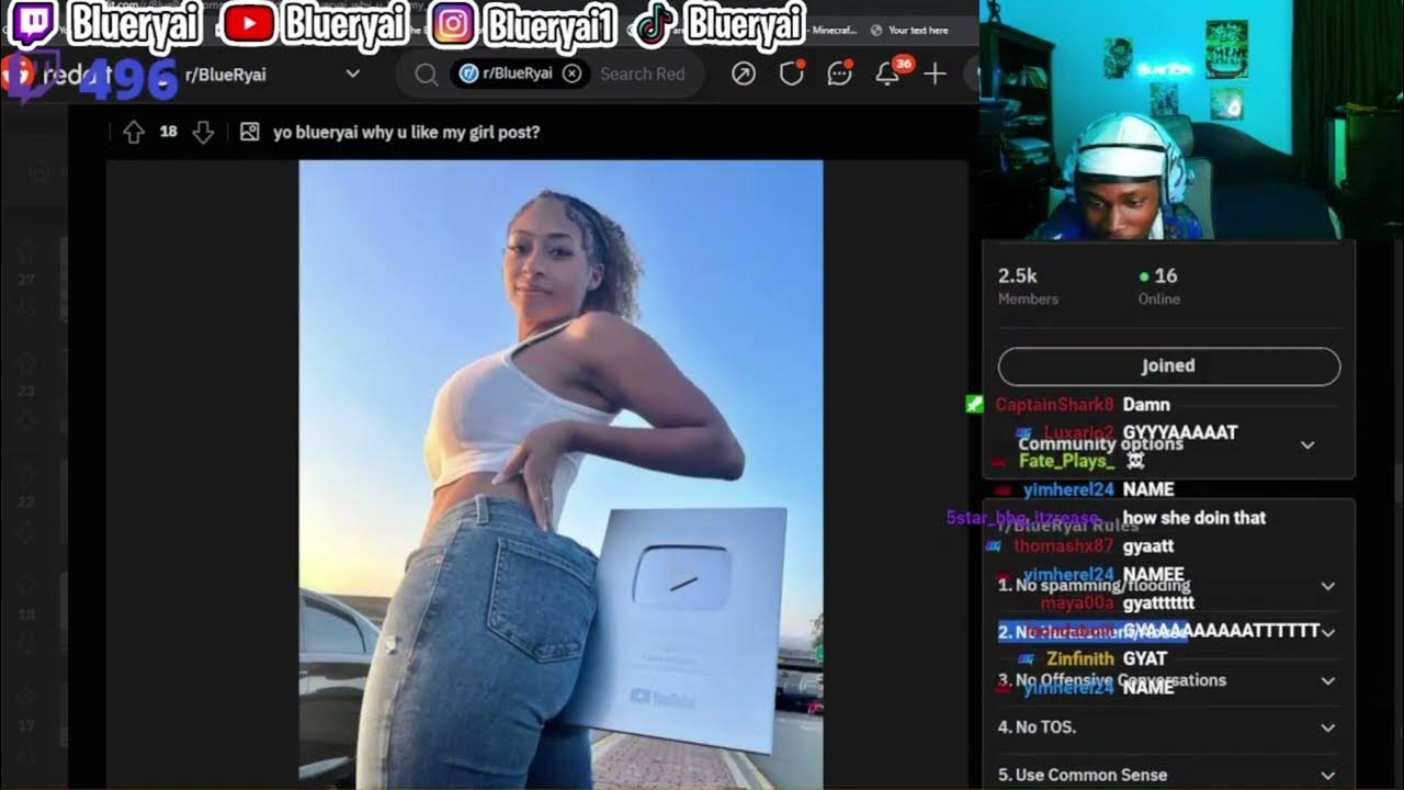 Blueryai Looks At His Reddit - YouTube