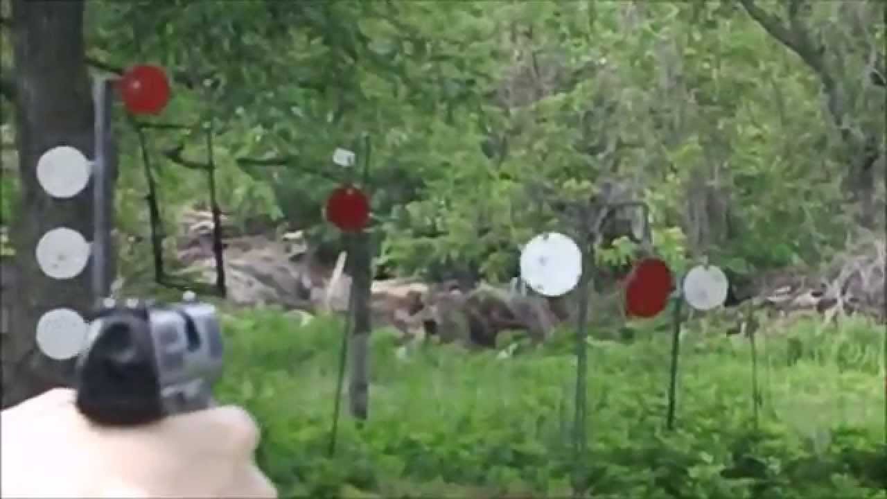 Pistol target - shooting practice Jason Vanderpool & Tanner Graham ...