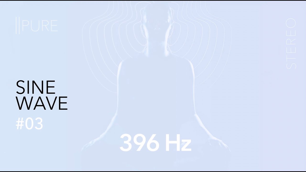 Be. Pure #03 | 396 Hz Sine Wave, Sound Therapy (Dark Screen) - YouTube