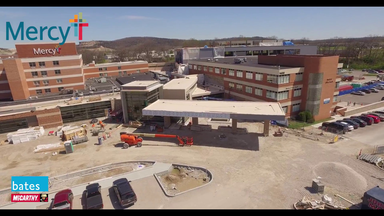 Mercy Hospital Jefferson Construction Update 4 7 17 - YouTube
