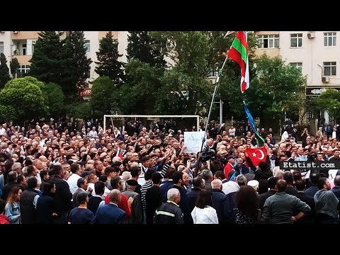 Bakıda Qarabağ mitinqi keçirildi | Etatist.com | 29.09.2018
