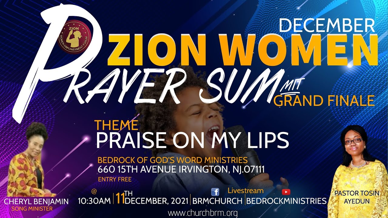 ZION WOMEN PRAYER SUMMIT - YouTube