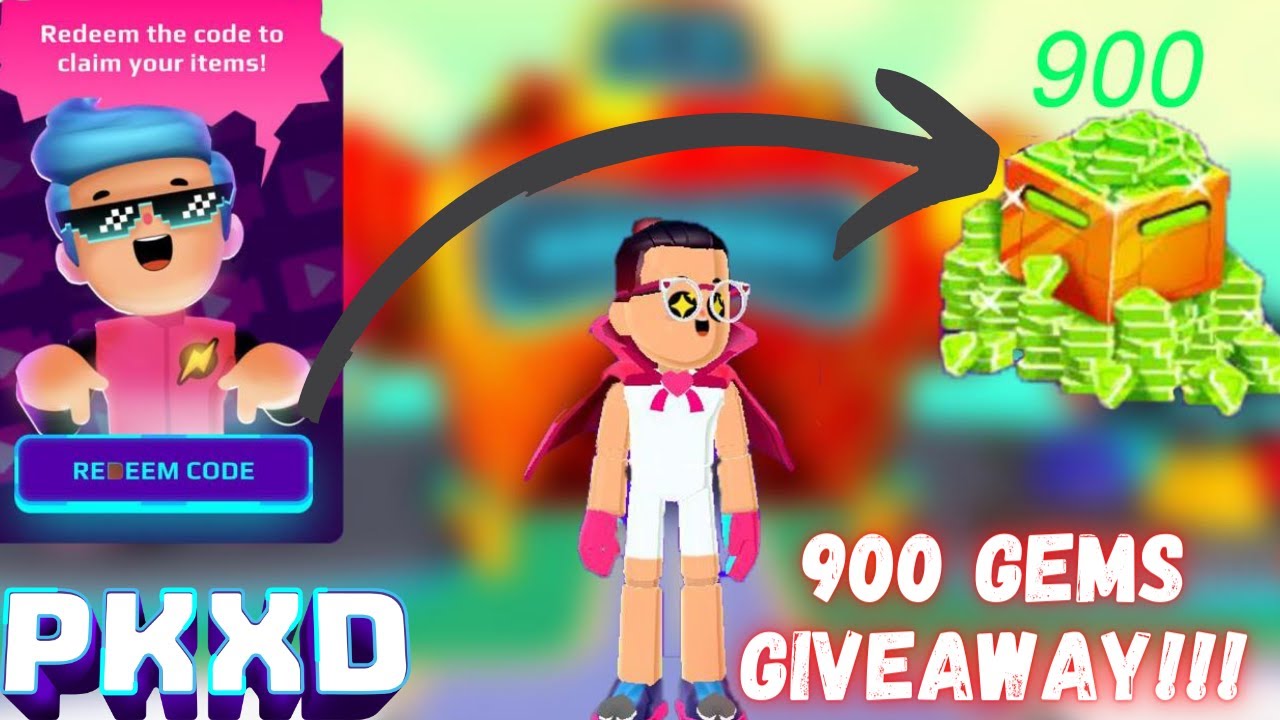 PKXD 900 GEMS GIVEAWAY !!! - YouTube