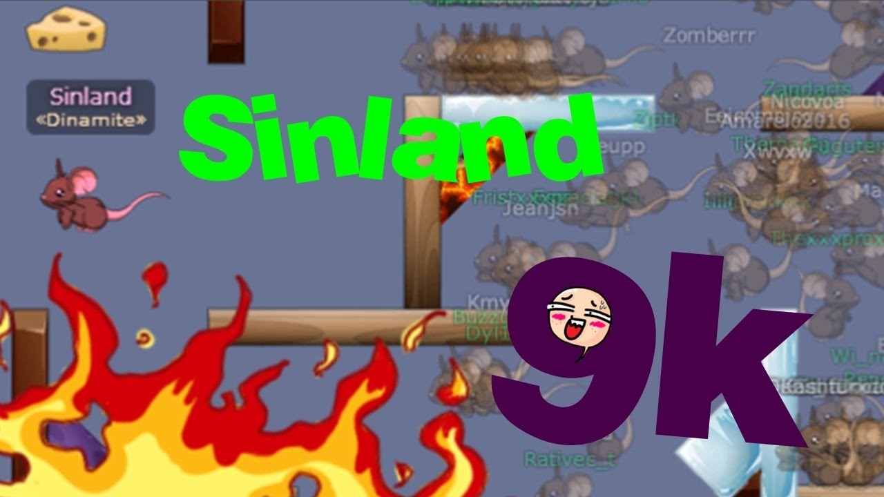 Transformice - Sinland 9k [COM BURLA E LAG] - YouTube