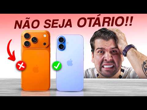 iPhone 17 vs 17 Pro – QUAL COMPRAR SEM MEDO DE ERRAR?