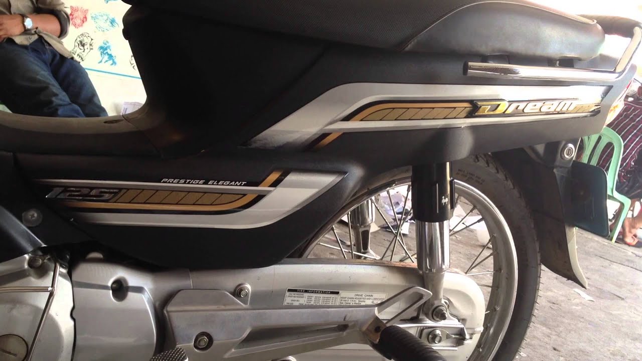 Honda Dream 2014 | Dream 125 modified sticker on stamp - YouTube
