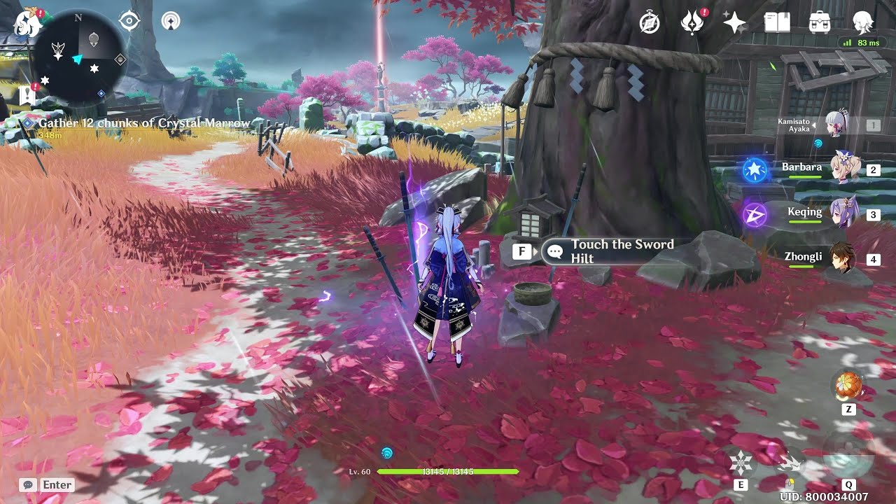 [Genshin Impact] Inazuma - Touch the (lightning) sword hilt - YouTube