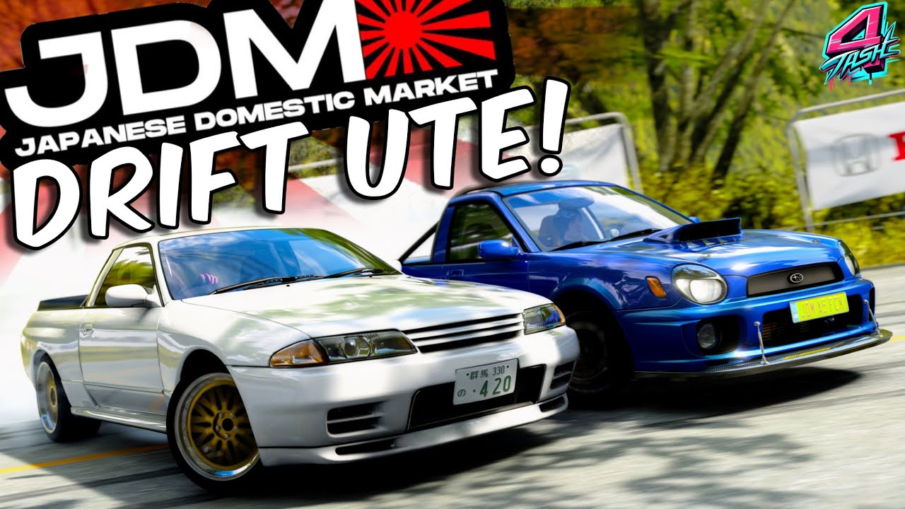 Iconic JDM Ute's drifting down Momiji Touge! Assetto Corsa - Fanatec ...