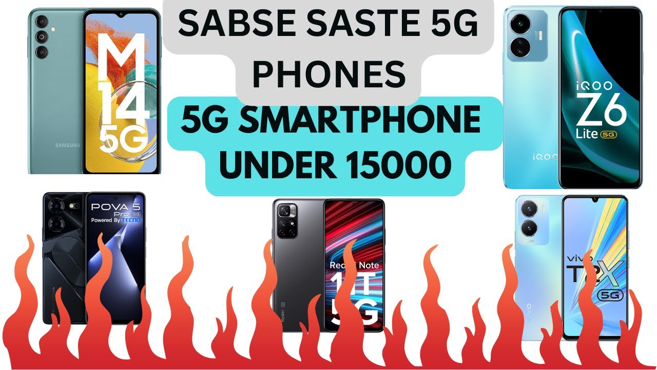 BEST 5G SMART PHONES UNDER 15000 ONLY || 5G BEST PHONES || ALL PHONES ...