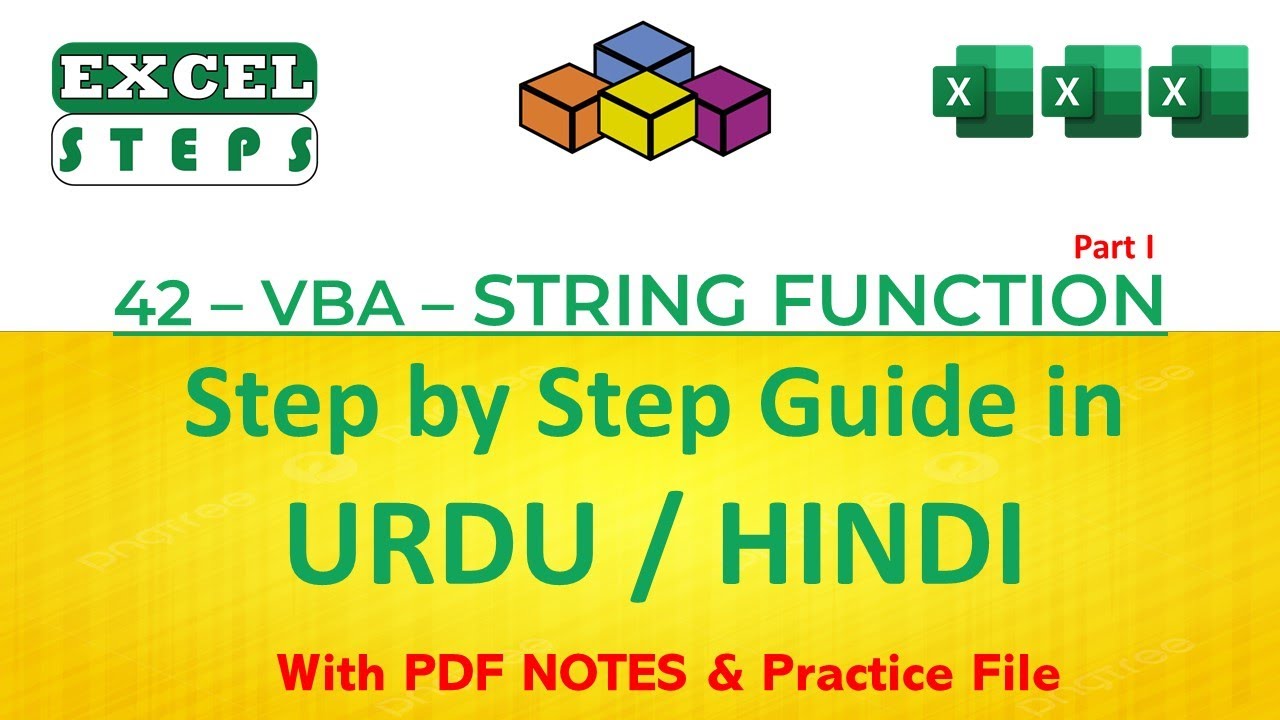421 Excel Vba String Functions Excel Automation Excelsteps 9047