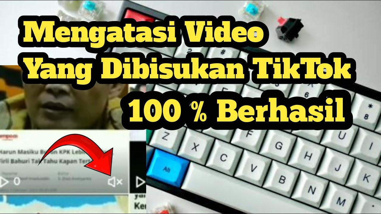 MENGATASI VIDEO YANG DIBISUKAN OLEH TIKTOK - YouTube