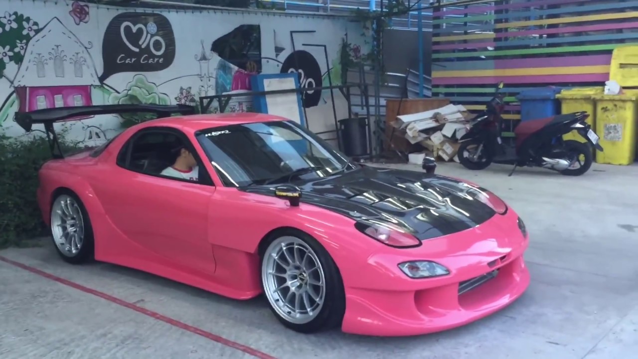 Mazda RX7 13b bridgeport - YouTube