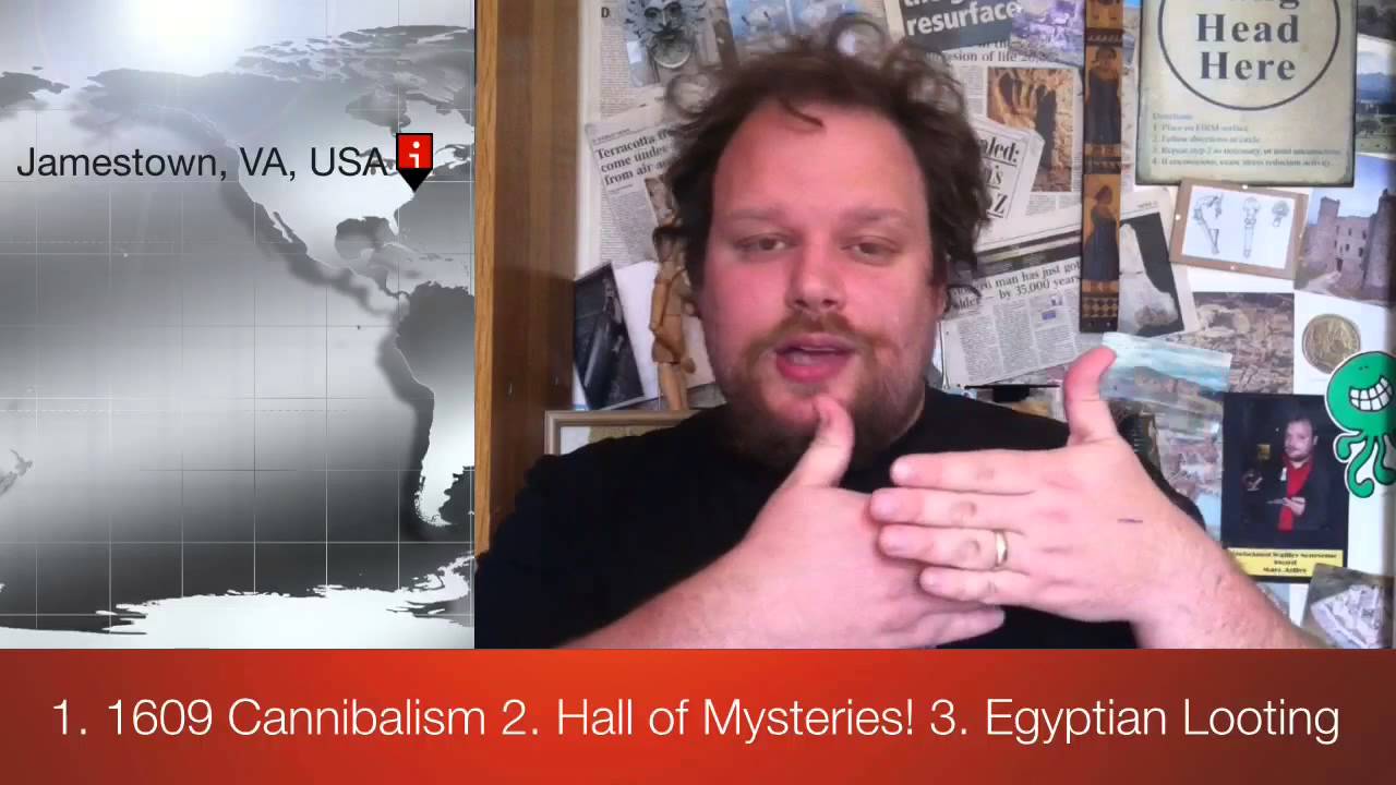 Archaeoscoop: Cannibalism in Jamestown - YouTube