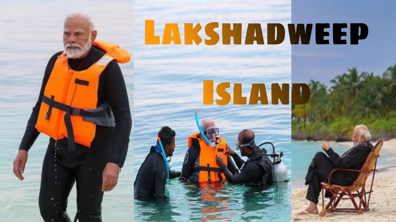 Lakshadweep Island Tourism ||Shri Narendra Modi ||Narendra Modi Visited ...