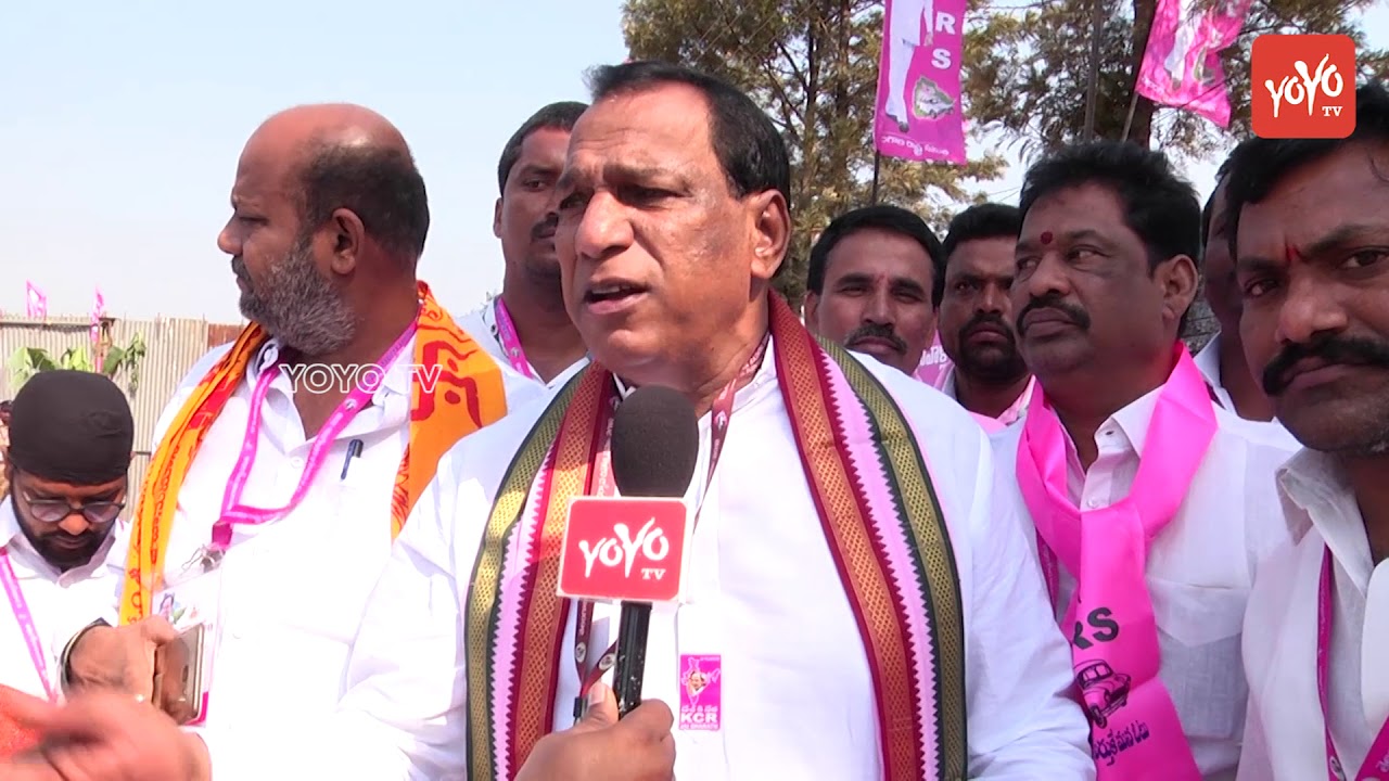 TRS MP Malla Reddy About Telangana Development at TRS Party Plenary ...
