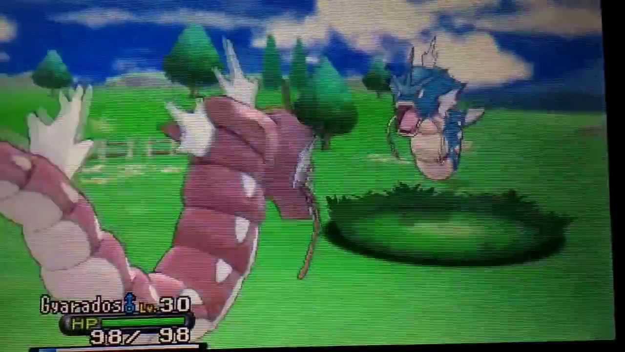 Shiny Mega Gyarados - YouTube
